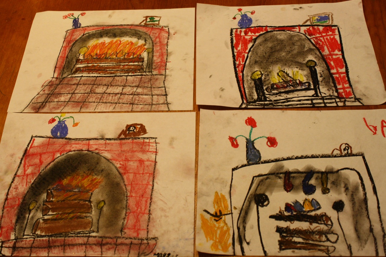 Fireplace: A Pastels Tutorial - Your BEST Homeschool