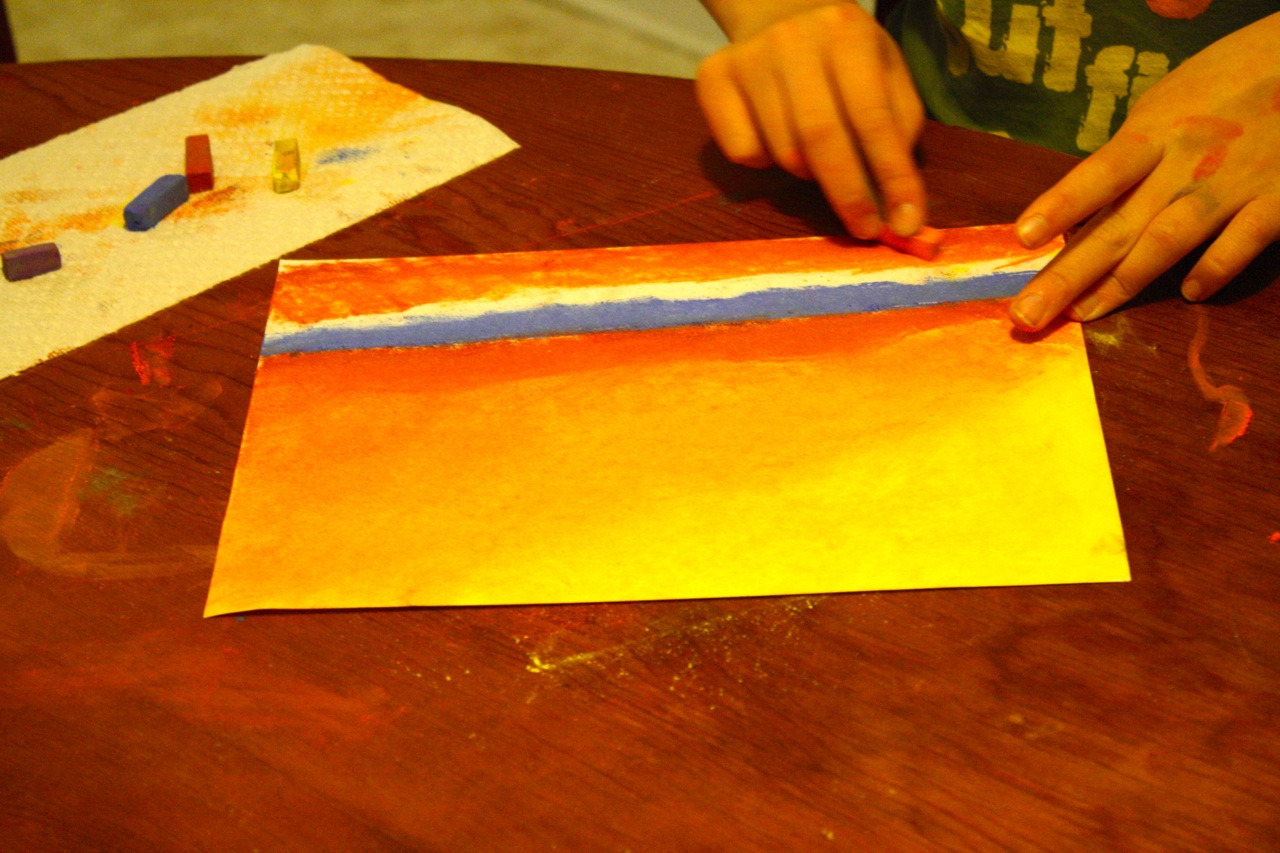 Sailboat at Sunset: A Chalk Pastels Tutorial - Your BEST Homeschool