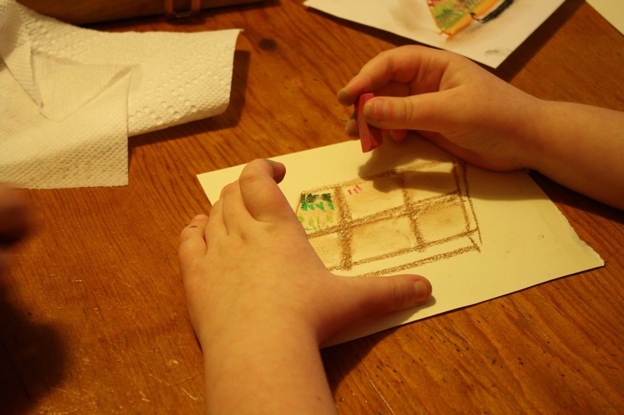 Chalk Pastel Box: A Tutorial - Your BEST Homeschool