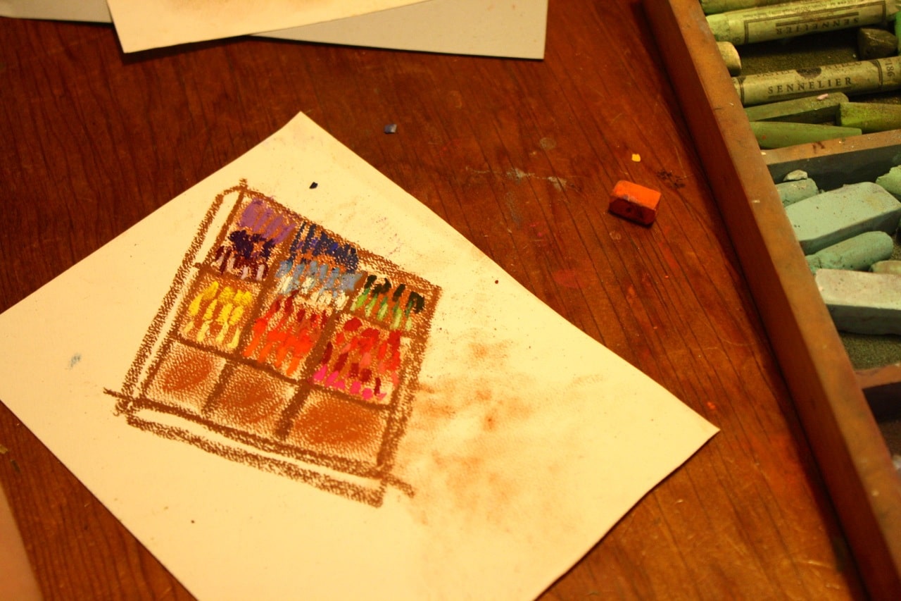 Chalk Pastel Box: A Tutorial - Your BEST Homeschool