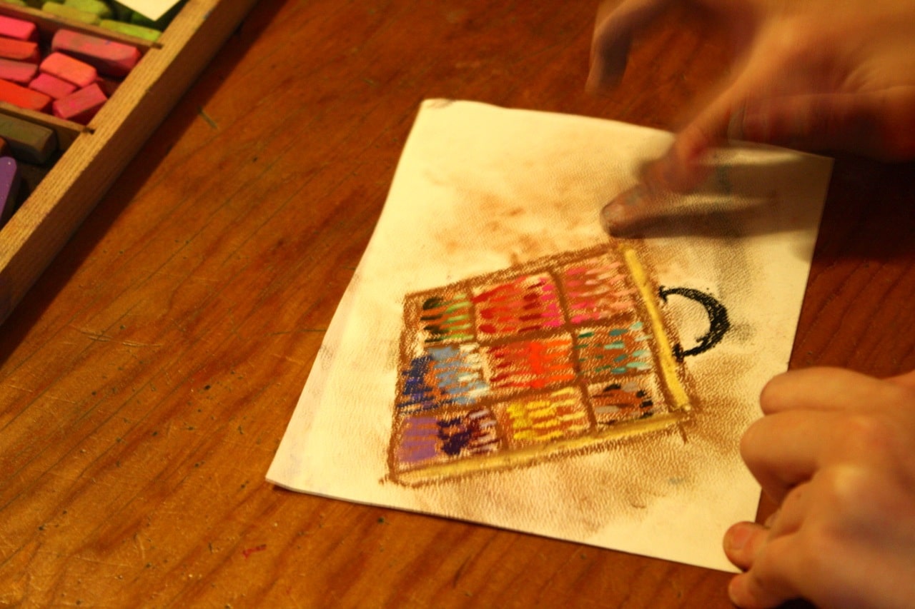 Chalk Pastel Box: A Tutorial - Your BEST Homeschool