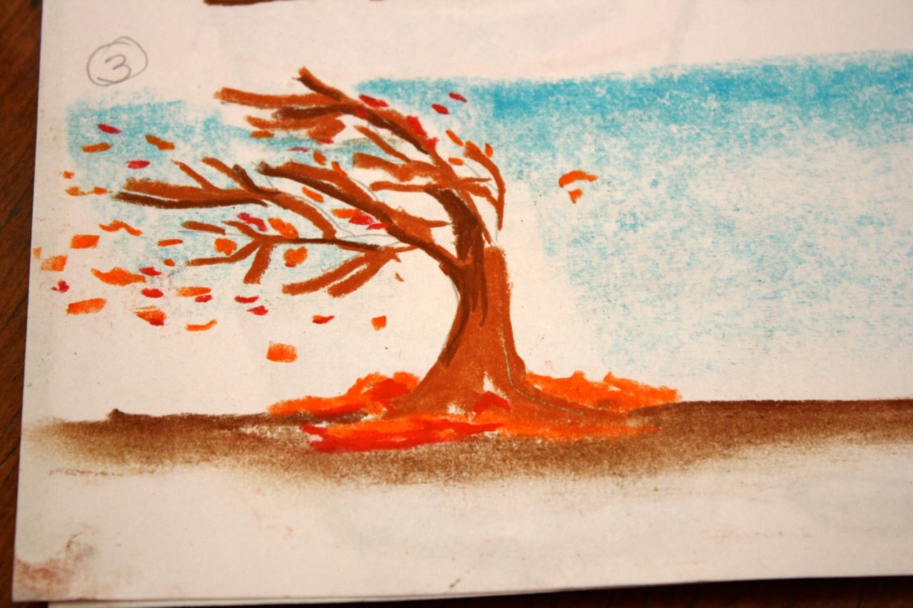 Wind in the Tree Chalk Pastel Tutorial: Art in Motion - Your BEST ...