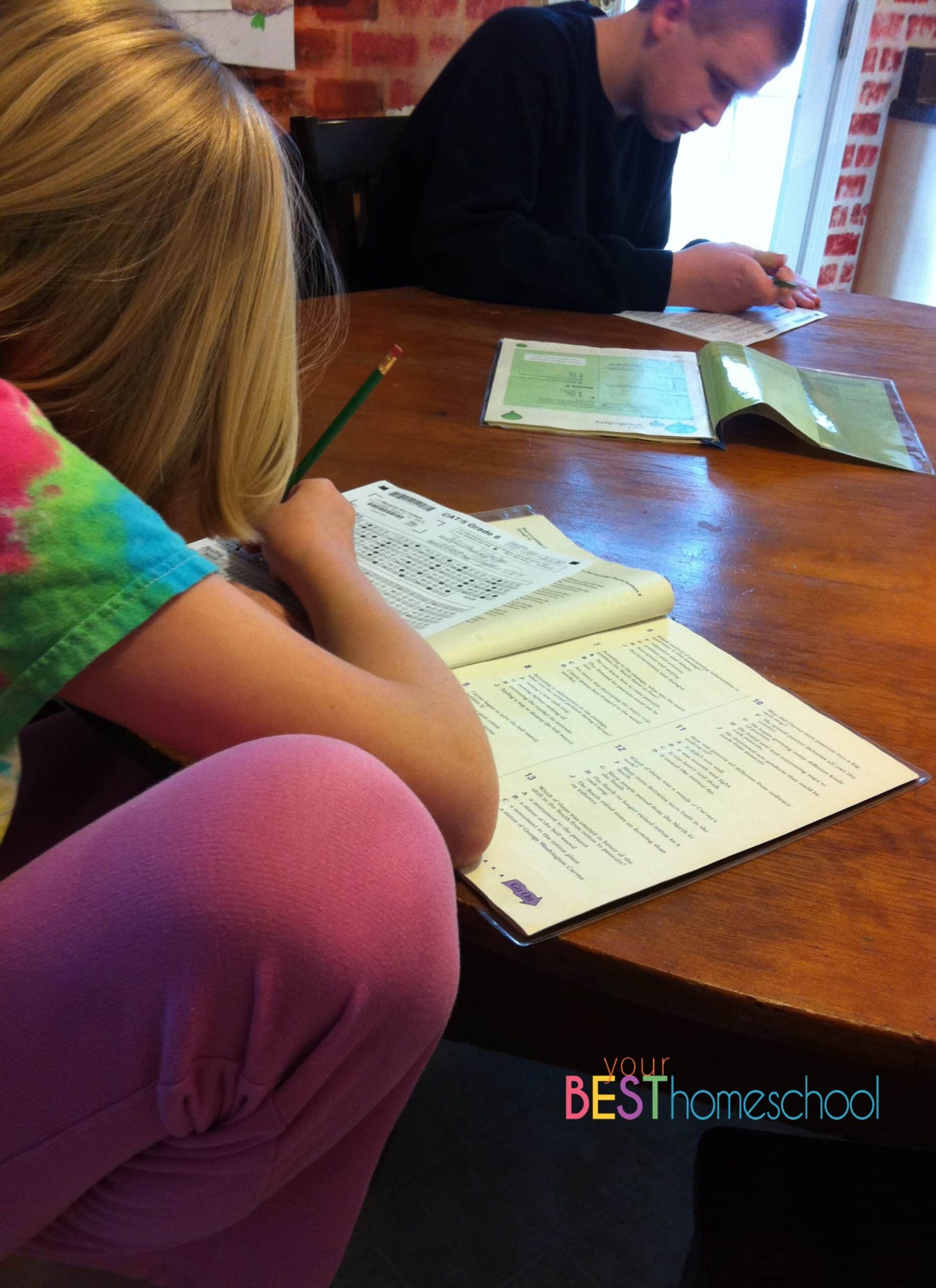 A Mom's Helpful Habits for Homeschool Standardized Testing - Your BEST ...