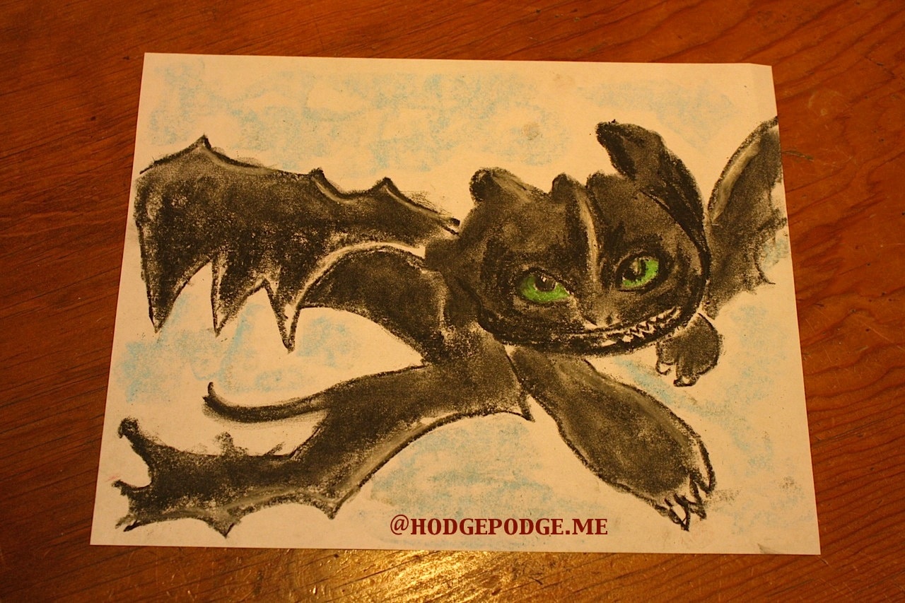How to Train Your Dragon Art Tutorial - Your BEST Homeschool