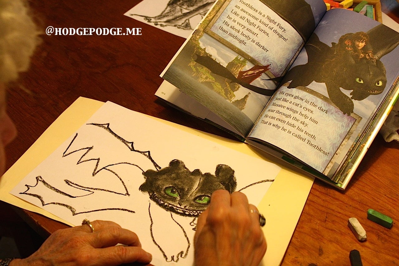 How to Train Your Dragon Art Tutorial - Your BEST Homeschool