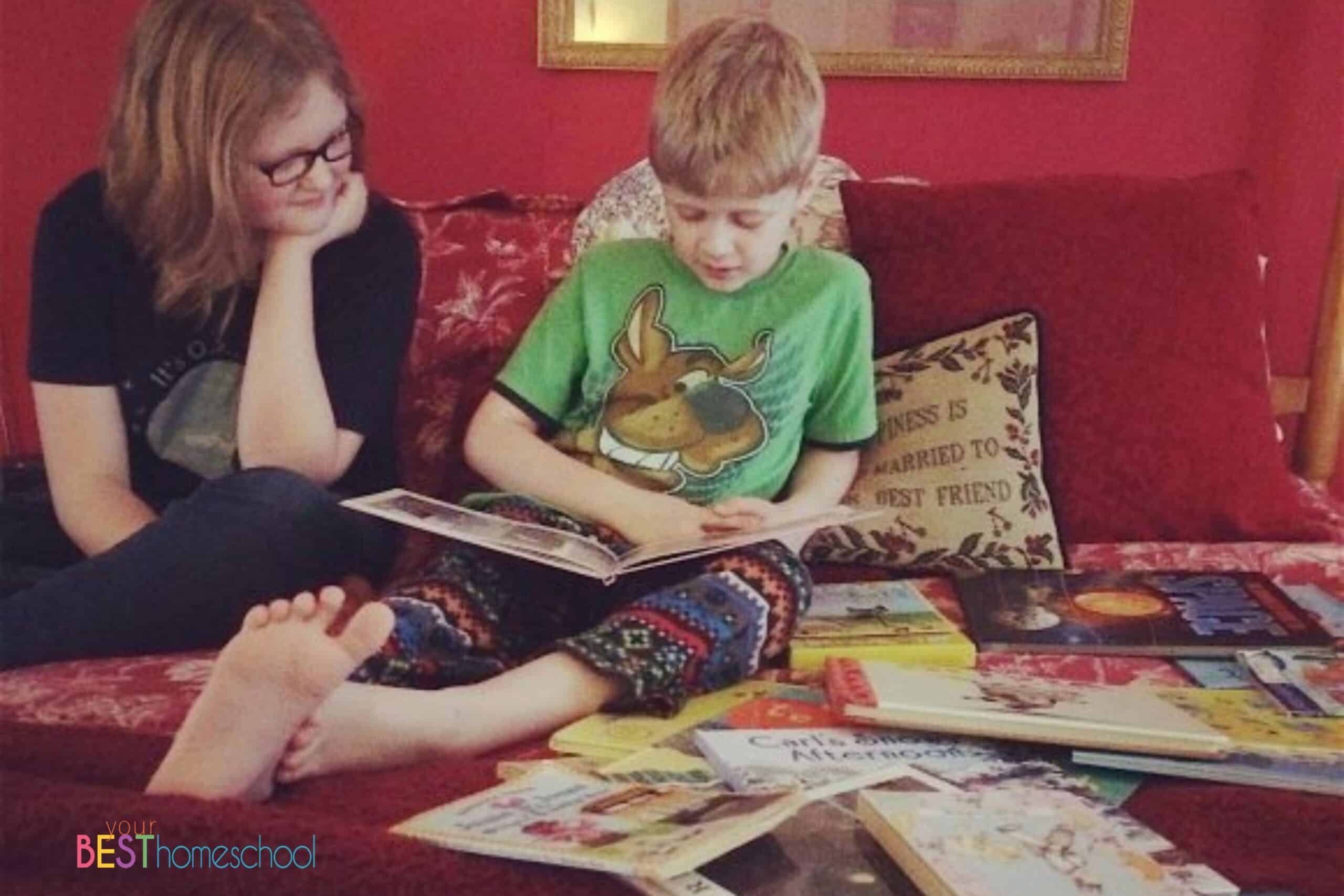 5 Reasons to Have Reading Week in Your Homeschool - Your BEST Homeschool