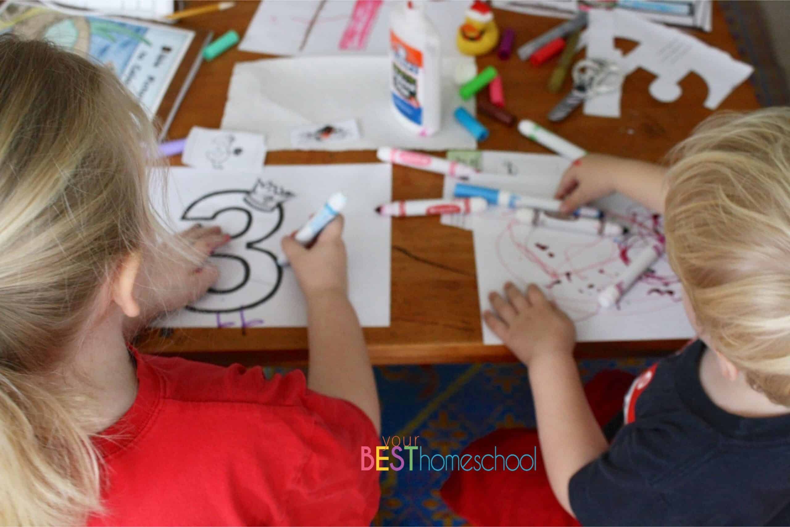 Planning Preschool Activities for Your Homeschool Year - Your BEST ...