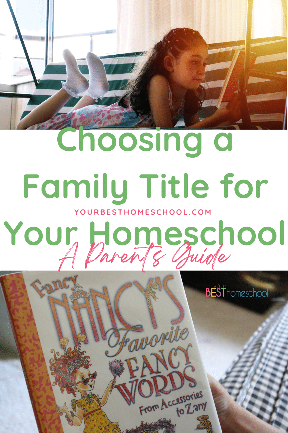 A Parent's Guide: Choosing a Family Title for Your Homeschool - Your ...